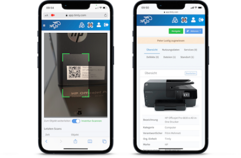 Inventur-Software mit Barcode Scanner für Unternehmen